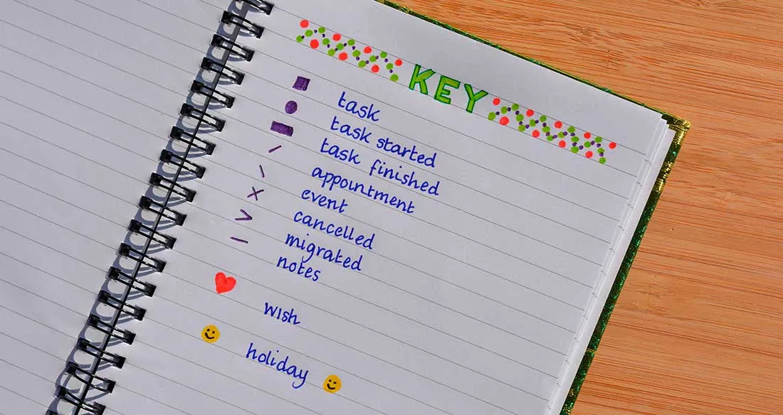 Как вести Bullet Journal